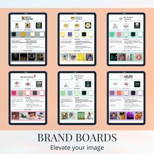 Visual Brand Identity Toolkit – Anne's Art and Design Space
